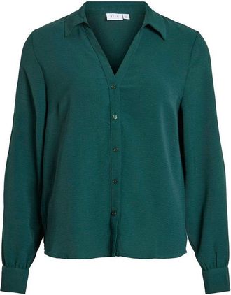 Vila Langarmbluse VIJOSA L/S V-NECK SHIRT - NOOS