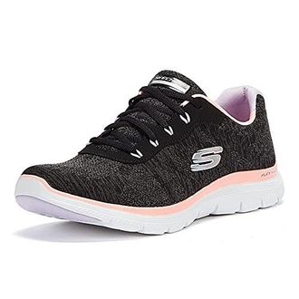 Skechers Femme Flex Appeal 4.0 Fresh Move Chaussures De Randonn&eacute;e, Noir, 41 EU