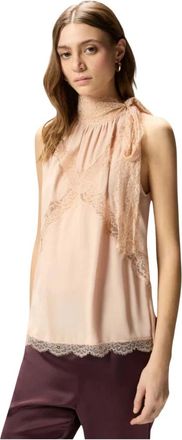 Pinko Pinko, Femme, Blouses et Chemises, Rose, Taille: 44 FR Mandarancio Top