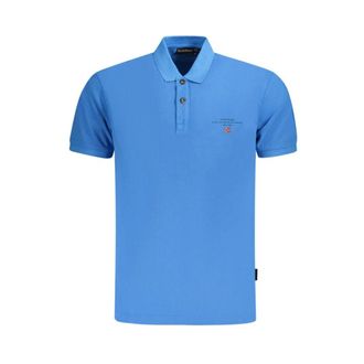 Napapijri Homme, Tops, Bleu, Taille: S Polo Manches Courtes