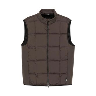 Emporio Armani Golf Pro Light Padded Vest - - Jackets - Herren - Braun - M