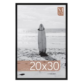 MCS Foundation Posterrahmen, traditionell, vertikal, horizontal, Wandbehang, gro&szlig;er Bilderrahmen f&uuml;r Fotos, Poster und Kunstdrucke, 50,8 x 76,2 cm, 1 St&uuml;c