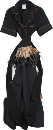 Sara Roka Femme, Robes, Noir, Taille: 38 FR Robes Maxi