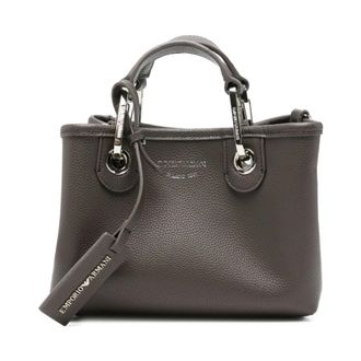 Emporio Armani Sac fourre-tout textur&eacute; - Femme - Sacs - Gris - Taille: ONE Size