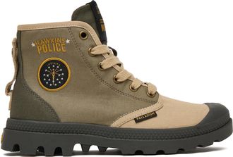 Palladium Schn&uuml;rstiefeletten Palladium Pampa Hawkins Police 94624-308-M Gr&uuml;n