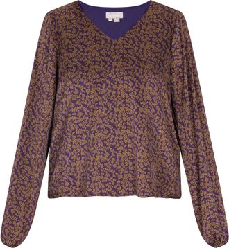 Usha Bluse Damen Violett Curry