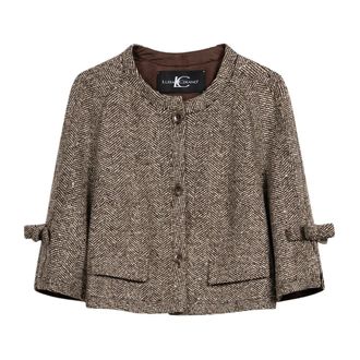 Luisa Cerano Kragenlose Jacke - - Jackets - Damen - Mehrfarbig - M