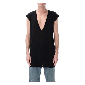 Rick Owens Dylan T - - Tops - Herren - Schwarzk - XL