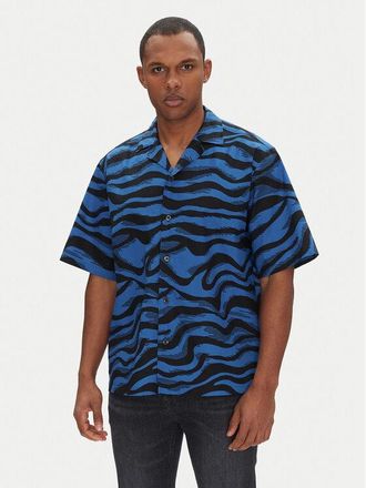 HUGO BOSS Hemd Eligino 50539143 Blau Relaxed Fit