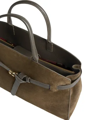 Coccinelle Top Handle Bag - Taupe
