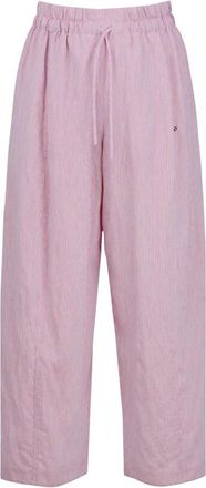 ottod'Ame Femme, Pantalons, Multicolore, Taille: 38 FR Pantalone a righe coulisse