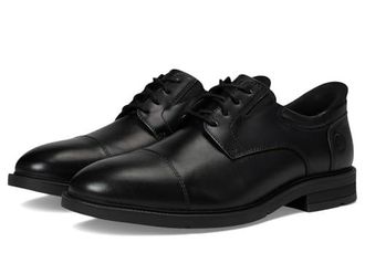 Nunn Bush Homme Kore Icon Cap Toe Oxford Easy-Off Dress Casual Shoe Tissu, Noir, 42 EU