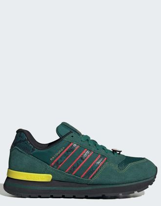 adidas Originals Adidas Pok&eacute;mon ZX 500 RS Schuhe in Collegiate Green / Bold Green-Gr&uuml;n