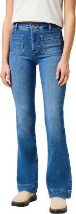 Wrangler Damen Jeans Flare, Flare Fit, Ausgestelltes Bein