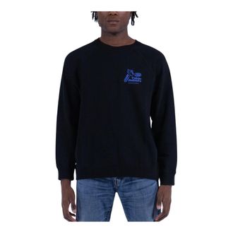 Edwin Homme, Sweatshirts et sweats à capuche, Noir, Taille: L Tokyo Builder SweaT-shirt