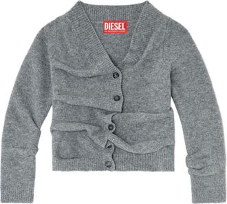 Diesel Cardigan en laine m&eacute;lang&eacute;e Diesel