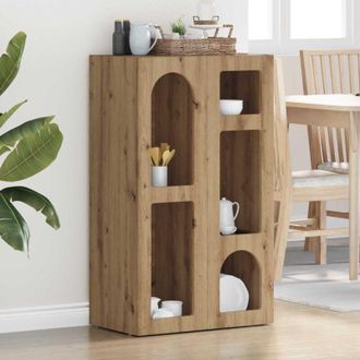 vidaXL vidaXL Buffet Ch&ecirc;ne artisanal 59 x 35 x 100,5 cm Bois ding&eacute;nierie