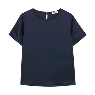 Max Mara Gilbert T-Shirt - - Tops - Damen - Blau - XS