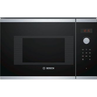 Bosch Serie 4 BFL523MS0 Einbau-Mikrowelle Edelstahl mit Reinigungsunterst&uuml;tzung