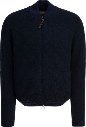 Rakkì Gesteppte Jacke mit Reißverschluss - Blau