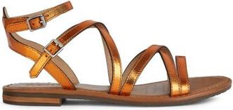 Geox Fille Sozy Shopping-feed;mujer;sandalias-mujer, Orange, 36 EU