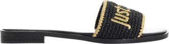 Just Cavalli Slide Sandalen - - Shoes - Damen - Schwarzk - 38 EU
