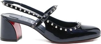 Christian Louboutin Hohe Schuhe - With Heel Blue - Gr. 37,5 (EU) - in Blau - f&uuml;r Damen