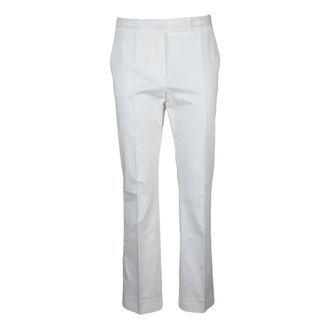 Max Mara Cropped Hosen - - Trousers - Damen - Wei&szlig; - M
