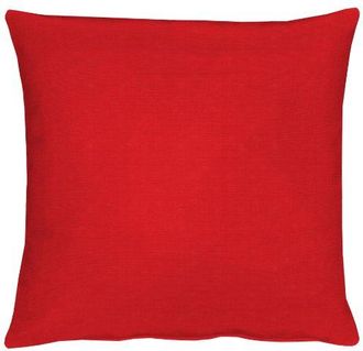 Apelt Kissenh&uuml;lle 4362 Farbe 33, modisch und zeitloser Kissenbezug, hochwertige und schicke Unifarbene Zierkissenh&uuml;lle in Rot, Gr&ouml;&szlig;e 40 x 40 cm