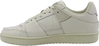 Guess Homme, Chaussures, Blanc, Taille: 44 EU Sava Mid Mixed-Leather High-Top Baskets