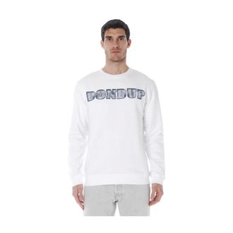 Dondup Herren, Sweatshirts & Hoodies, Wei&szlig;, LGr&ouml;&szlig;e