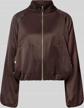 s.Oliver Black Label Regular Fit Blouson aus Viskose-Mix