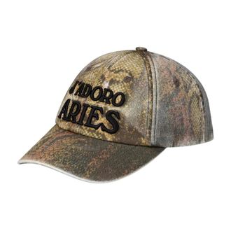 Aries Snake Print JAdoro Cap - - Accessories - unisex - Braun - ONE SIZE