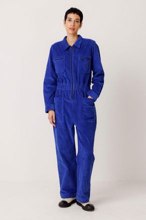 SKFK Damen vegan Jumpsuit Argi Blau