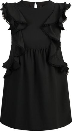 Faina Minikleid mit R&uuml;schen Damen schwarz