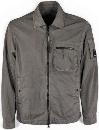 C.P. Company C.p. Company, Homme, Vestes, Gris, Taille: M Surchemise