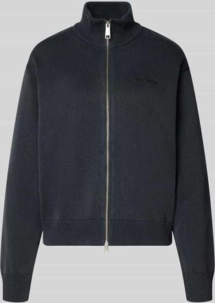 Carhartt Work in Progress Cardigan mit Label-Stitching Modell Kori
