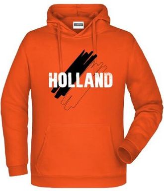 Generico Sweat National Holland Hollande Orange Orange avec Capuche - Pinceaux, orange., M