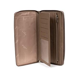 Pellet Compagnon de Voyage 1 volet - Compatible Cartes de crédit, CNI, permis de Conduire, Passeport, Carte Grise et chéquier - pour Femme - Collection Confo