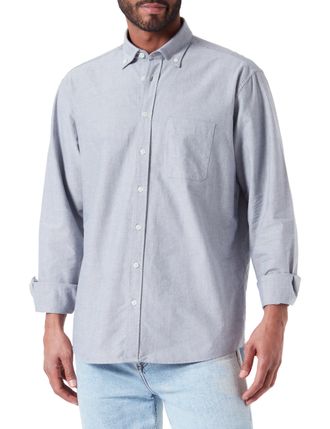 Seidensticker Herren Casual-Hemd - Regular Fit - Soft - New Button-Down - Langarm - 100% Baumwolle