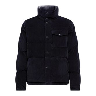 Moncler Serrant Cordjacke mit kurzem Daunenfutter - - Jackets - Herren - Schwarzk - 2XL