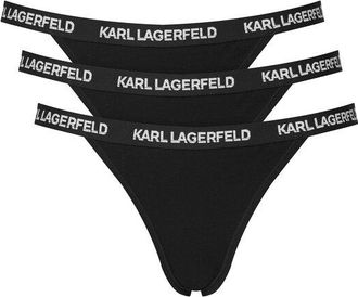 Karl Lagerfeld Brazilian-Panty-Set B1W47032 Schwarz