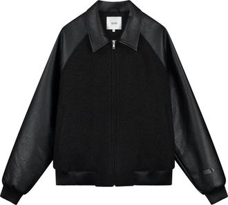 Arte Veste Varsity - Homme - Vestes - Noir - Taille: M