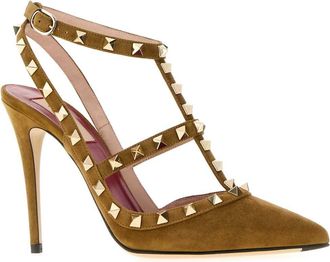 Valentino Garavani Strap Heels - Beige
