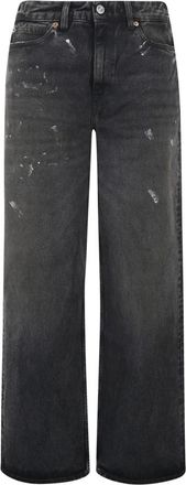 Our Legacy Femme, Jeans, Gris, Taille: 38 FR Jeans Coupe Ample