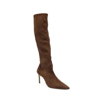 Stuart Weitzman Femme, Chaussures, Brun, Taille: 36 1/2 EU Stuart Power Heeled Boot