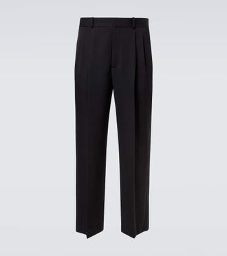 The Row Pantalon droit Zev en laine vierge