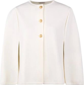 Stenstr&ouml;ms Femme, Pulls, Blanc, Taille: 38 FR Lo Strikket Poncho