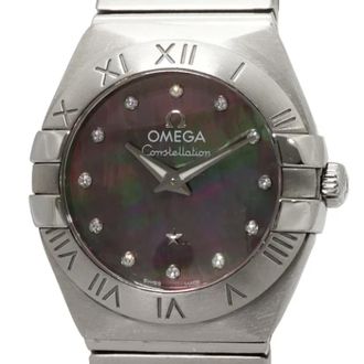 Omega Pre-owned Metal montres - Femme - Pre-owned - Noir - Taille: ONE Size