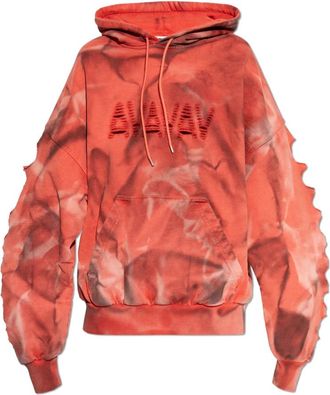 Avavav Avavav, Femme, Sweatshirts et sweats &agrave; capuche, Rouge, Taille: 44 FR SweaT-shirt Effet Vintage
